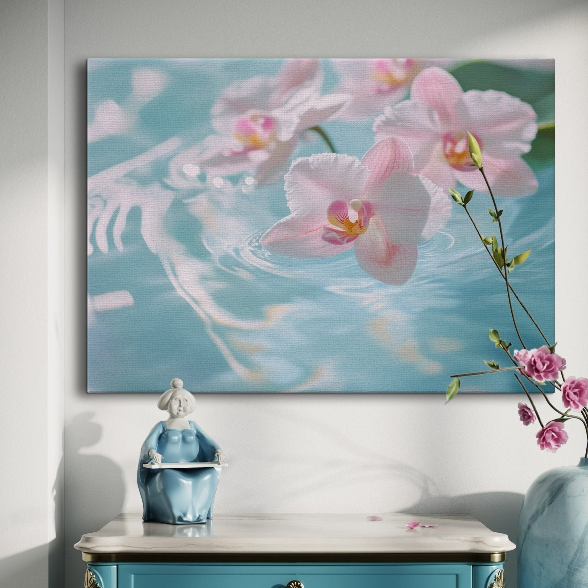 Serene Ripples Metal Art | Modern Oasis Design Studio